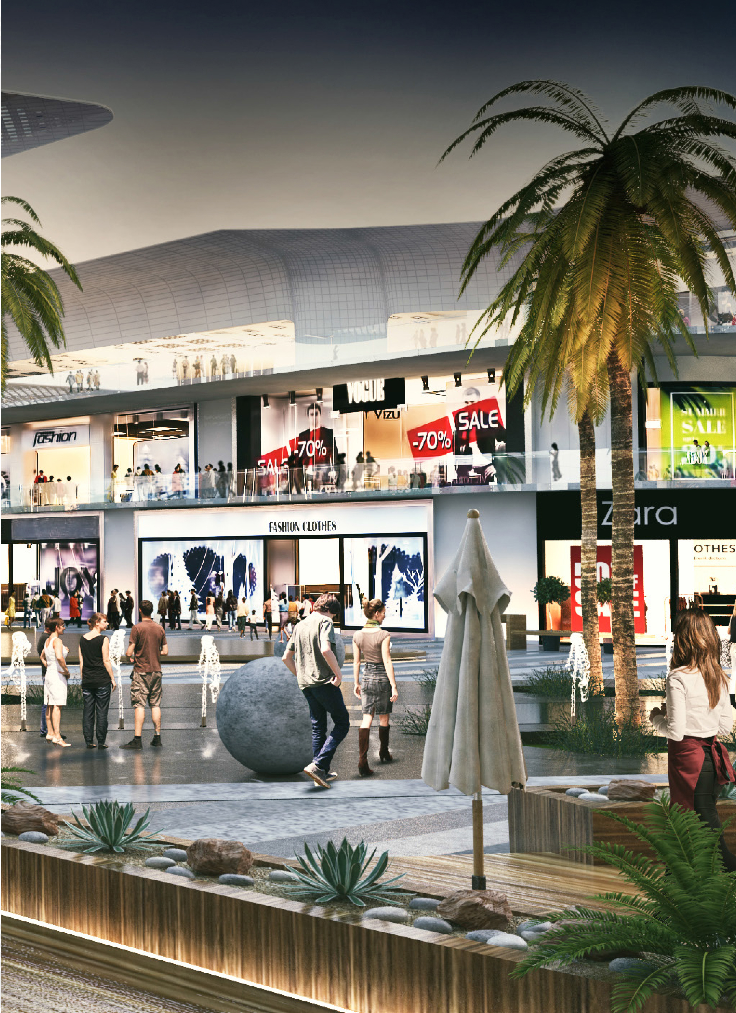 بالصور.. الشركة العالمية للاستثمار العقارى تشيد أضخم مول فى مدينة ...