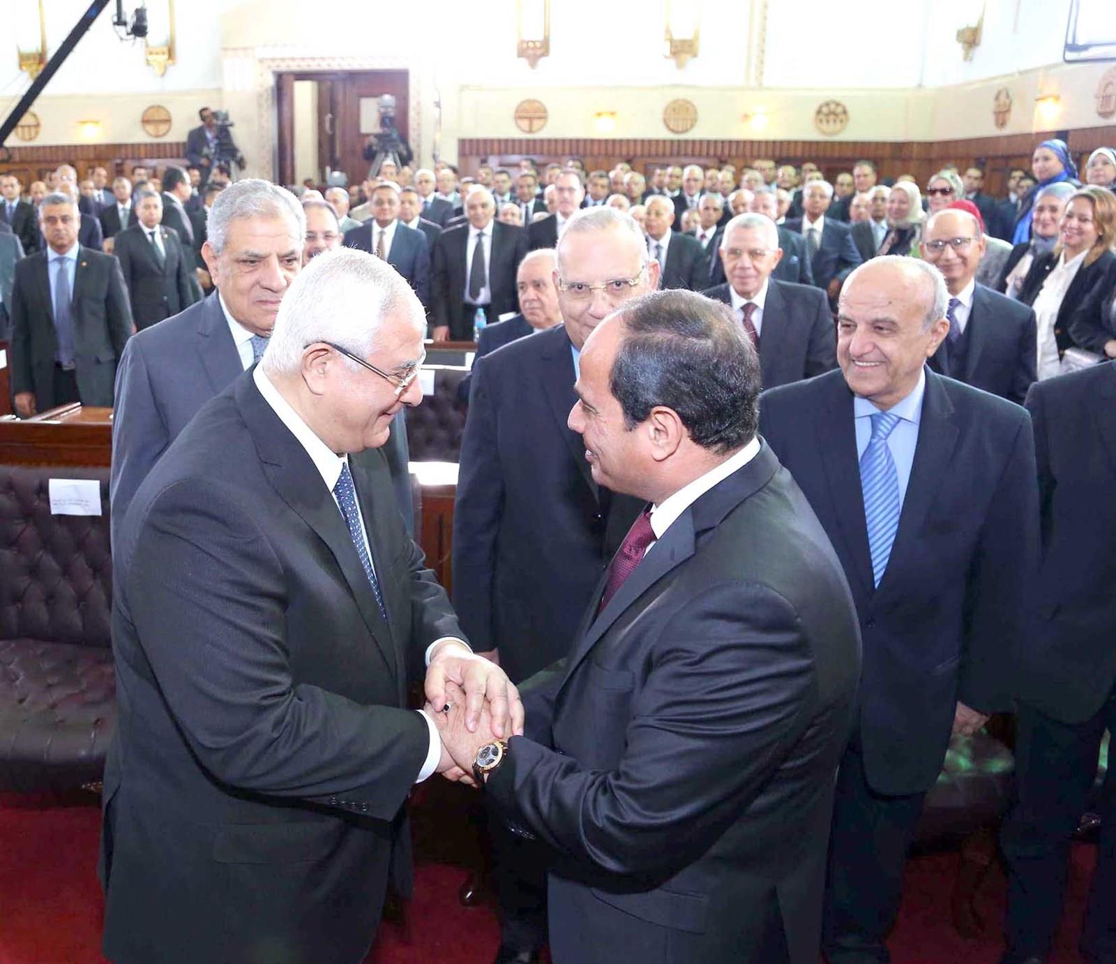 دولة الوفاء.. إيد بتسلم إيد.. شعار مصر فى عهد السيسى.. سياسة الاحترام ...