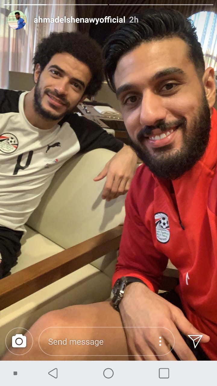 Abdullah al-Saeed, Ahmad al-Shennawi and Omar Jaber in one room at the ...