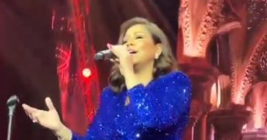 شيرين عبد الوهاب بمعنويات مرتفعة فى حفل رأس السنة بدبى فيديو اليوم